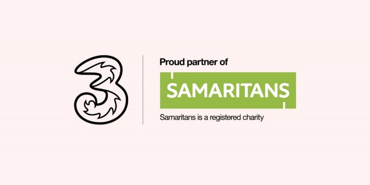 Three Community is fundraising for Samaritans
