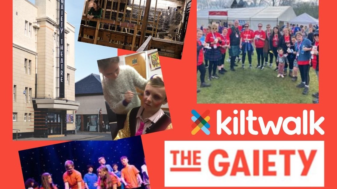 Ayr Gaiety Kiltwalk 2025 - JustGiving