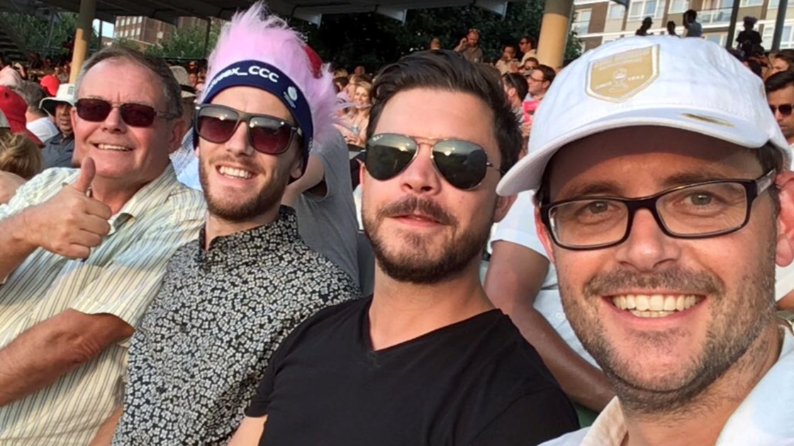 Harry, Tom and Will Satterthwaite is fundraising for Sue Ryder