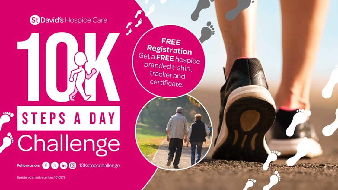 10k steps a day challenge 2025 - JustGiving