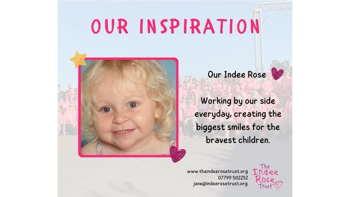 Kayley Smith is fundraising for The Indee Rose Trust
