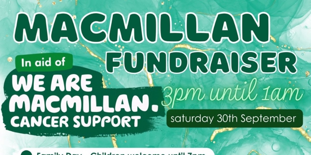 the speculation Inn is fundraising for Macmillan Cancer Support