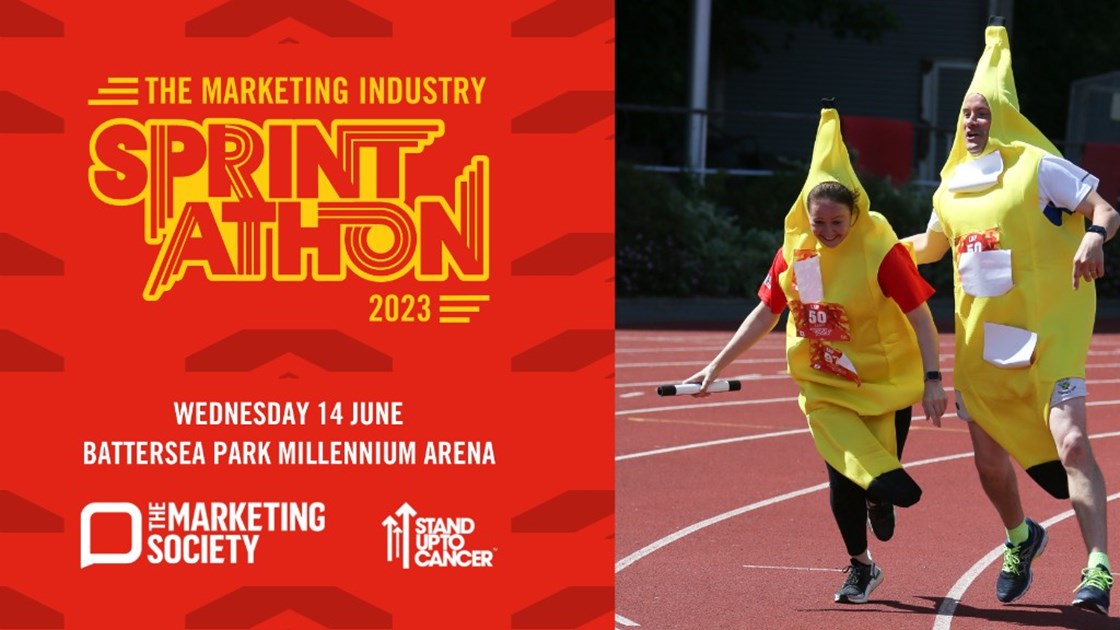 The Marketing Industry Sprintathon 2023 - JustGiving