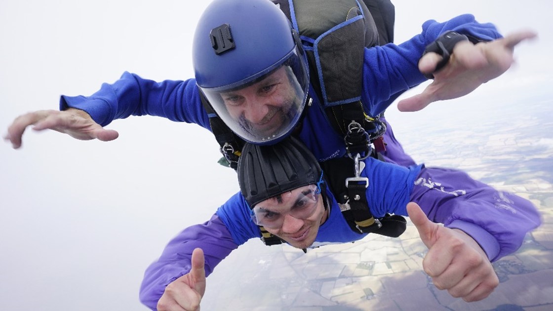 Devine Daredevils Tandem Skydive - JustGiving