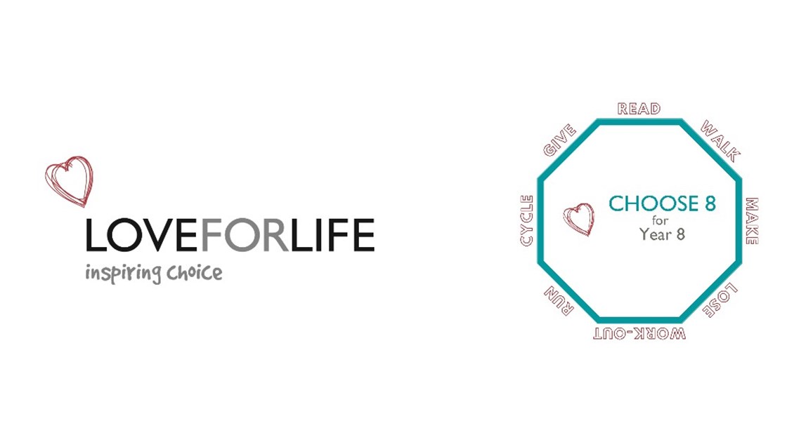 Choose 8 for Year 8 - JustGiving