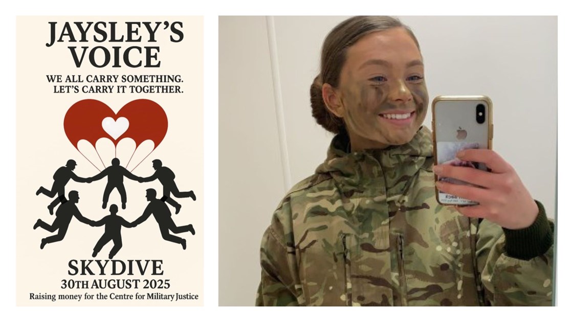 Natasha Jones MBE is fundraising for Centre for Military Justice