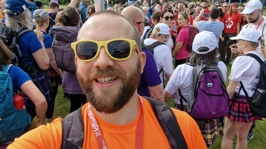 Cameron McCready is fundraising for Home-Start Aberdeen