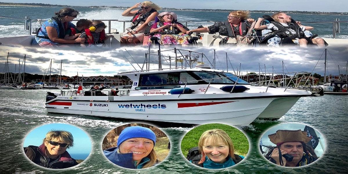 Iain James is fundraising for Wetwheels Foundation