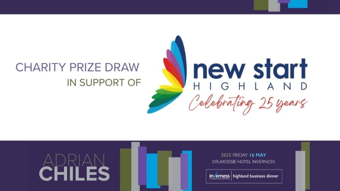 Inverness Chamber of Commerce is fundraising for New Start Highland