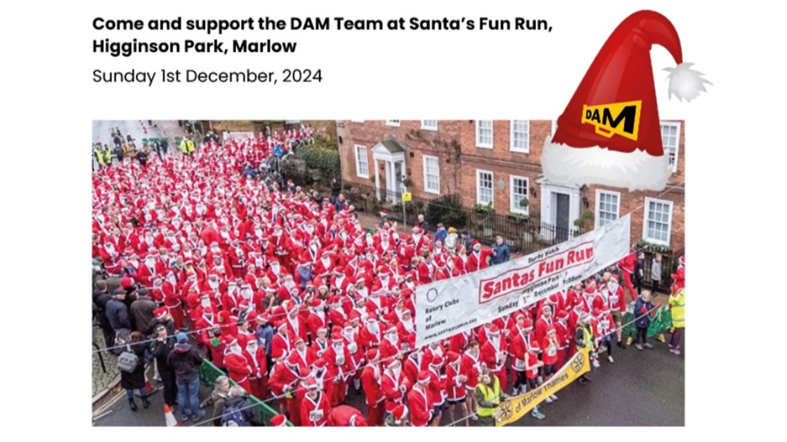 Marlow Santa Fun Run 2024 - JustGiving