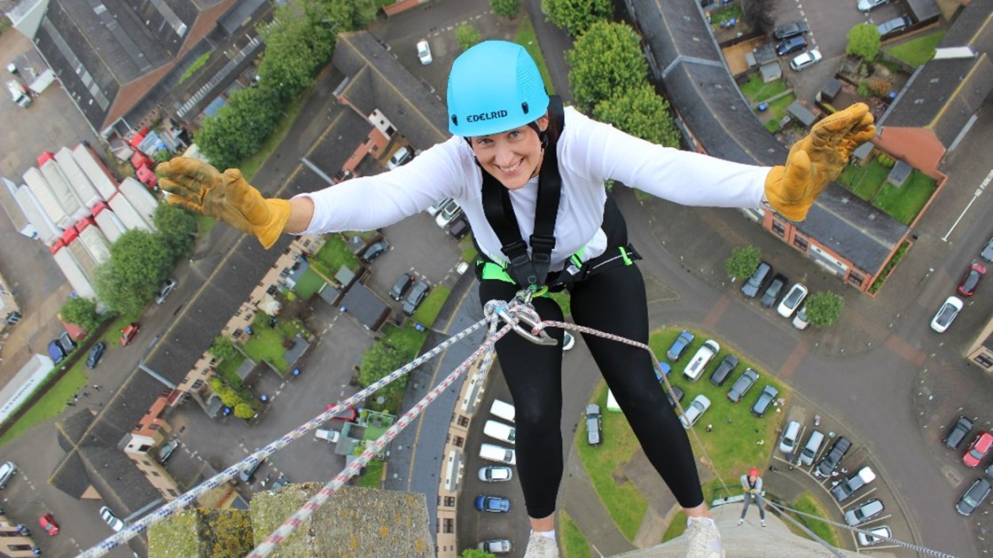 TMDF's Northampton Lift Tower Abseil - 27th September 2025 - JustGiving