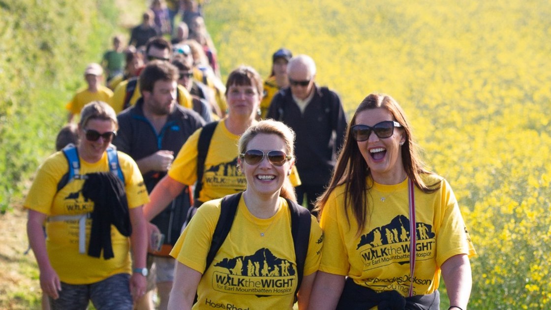 Walk the Wight with Mountbatten 2021 - JustGiving