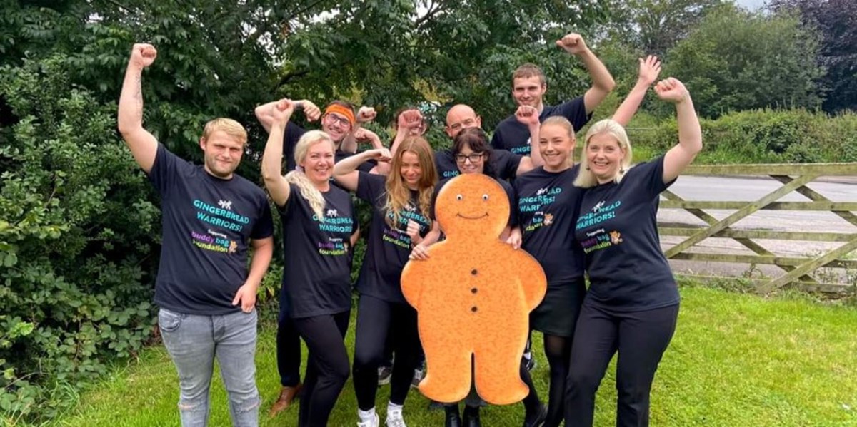 Anthony Munt is fundraising for Buddy Bag Foundation