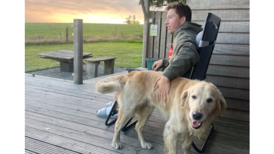 Tom Sanders is fundraising for Guide Dogs