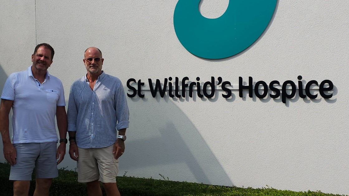 Team Simon is fundraising for St Wilfrid's Hospice (Eastbourne) Ltd