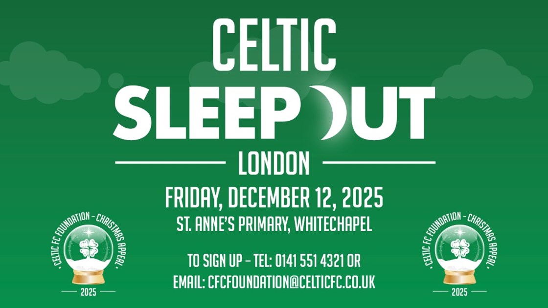 Tony McGuire is fundraising for Celtic FC Foundation