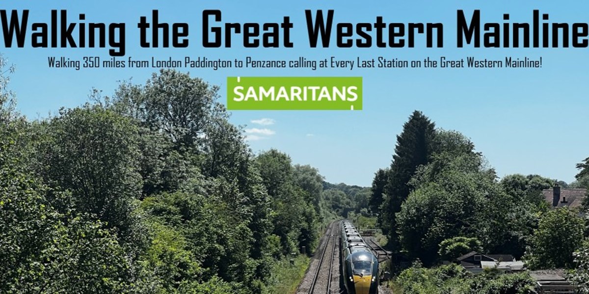 Stuart Boyd is fundraising for Samaritans