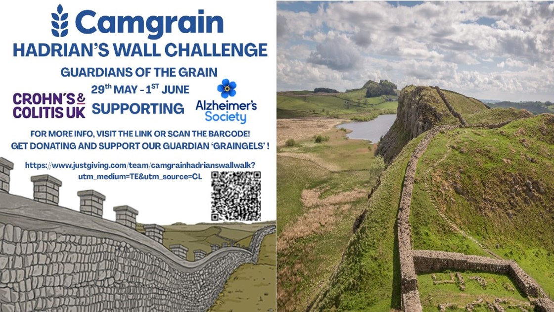 Camgrain Hadrians Wall Walk for Alzheimer’s & Dementia Support Services ...
