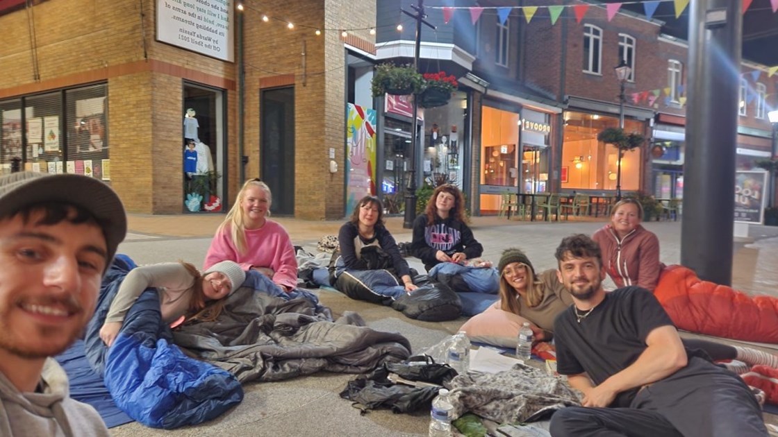 Sleep Out for The Archer Project - JustGiving