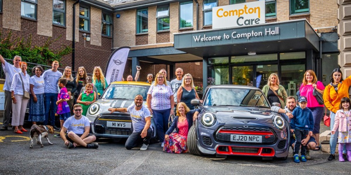 Rybrook Automotive is fundraising for Compton Care Group Ltd
