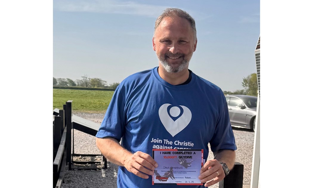 Chris Sheppard is fundraising for THE CHRISTIE CHARITY