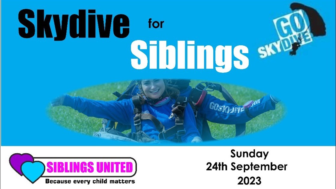 Skydive for Siblings - JustGiving