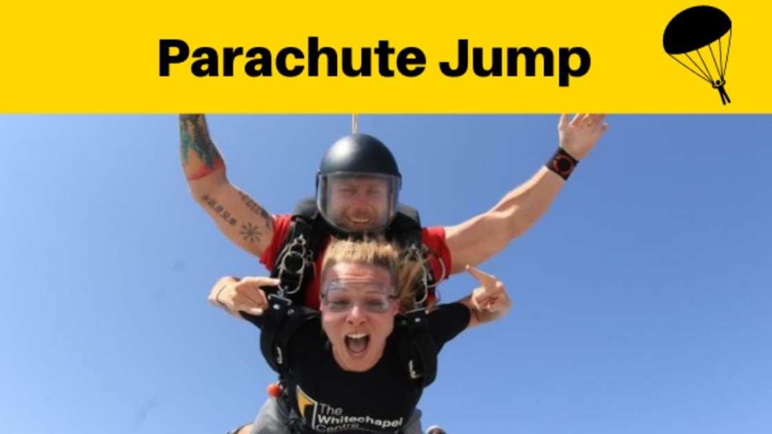 Parachute Jump for The Whitechapel Centre 2023! - JustGiving
