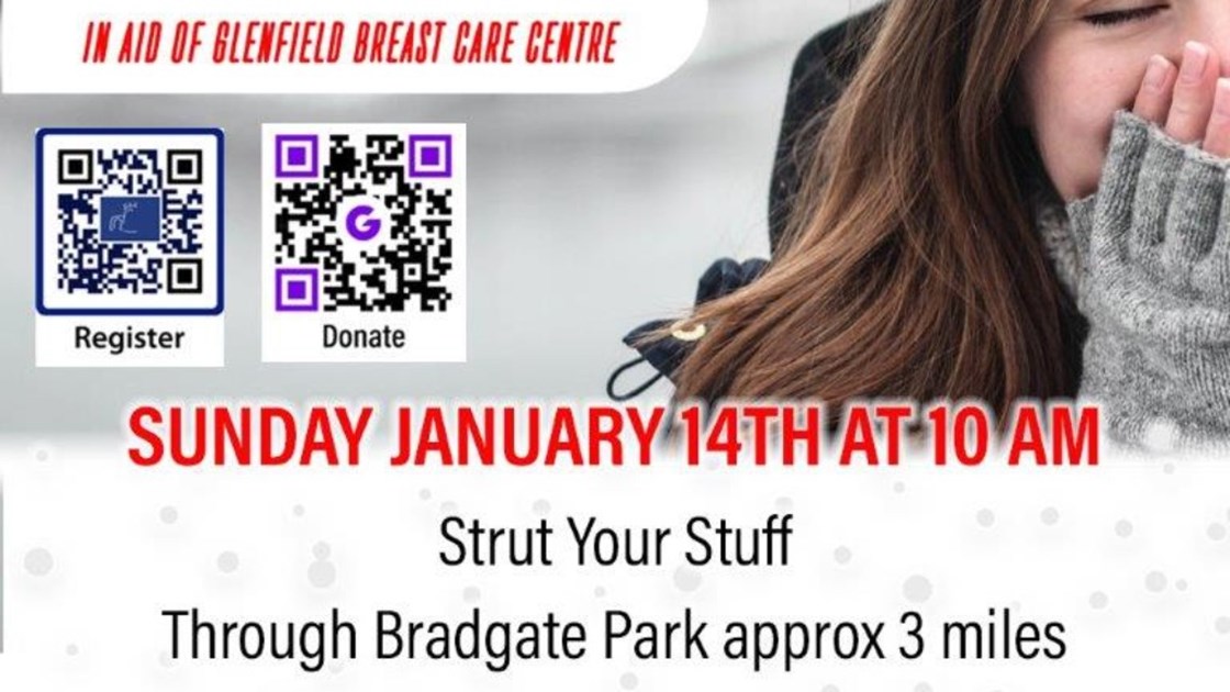 Freeze your Bits , - Bradgate park Bra Walk 2024 - JustGiving