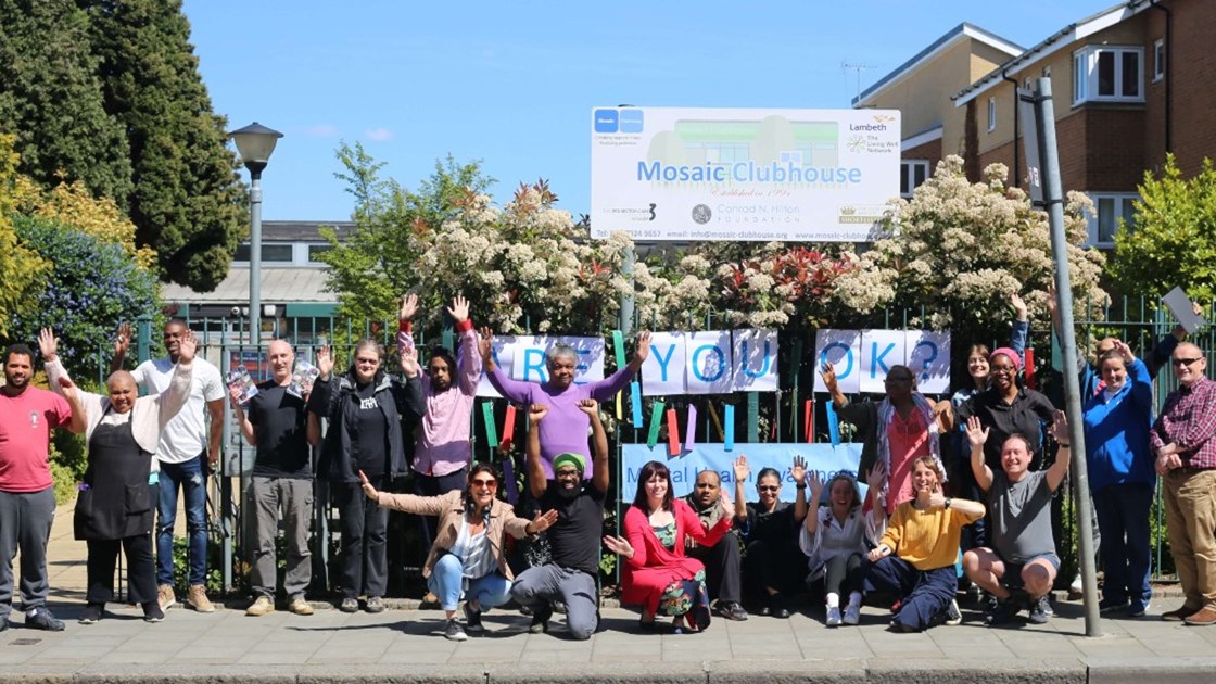 Mosaic Clubhouse London Marathon Team 2021 - JustGiving