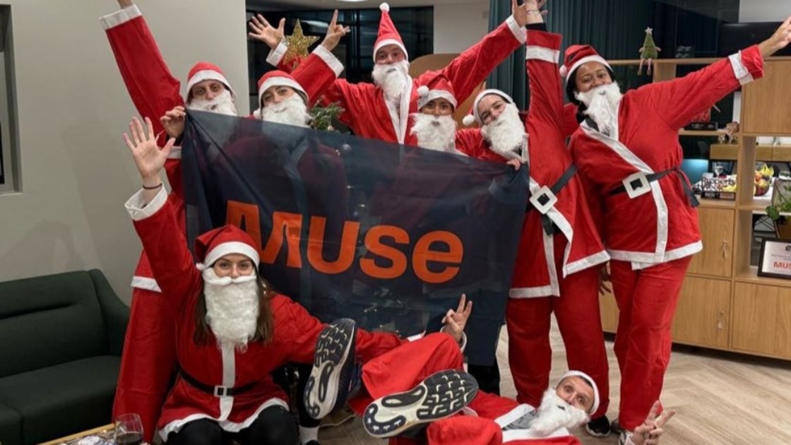 Muse Santa in the City Run 2025 - JustGiving