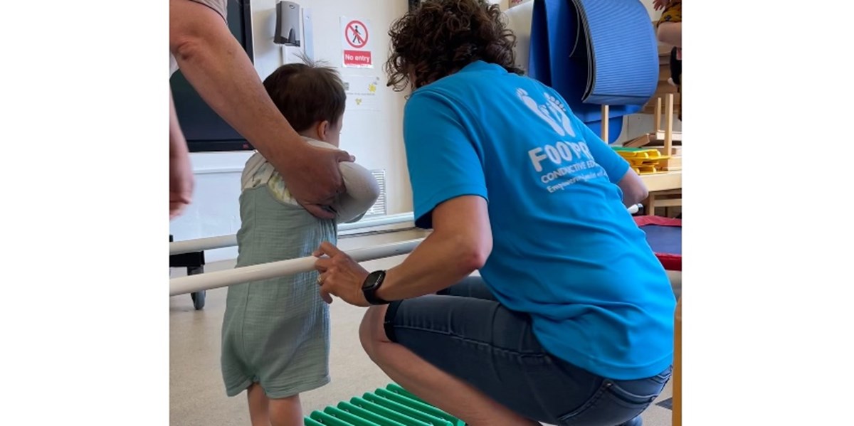 Lyndsey Fox is fundraising for Footprints Conductive Education Centre