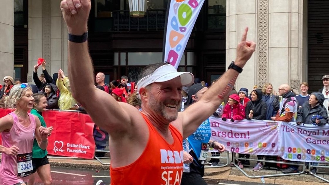 Carl Winstanley is fundraising for Royal Society for Blind Children