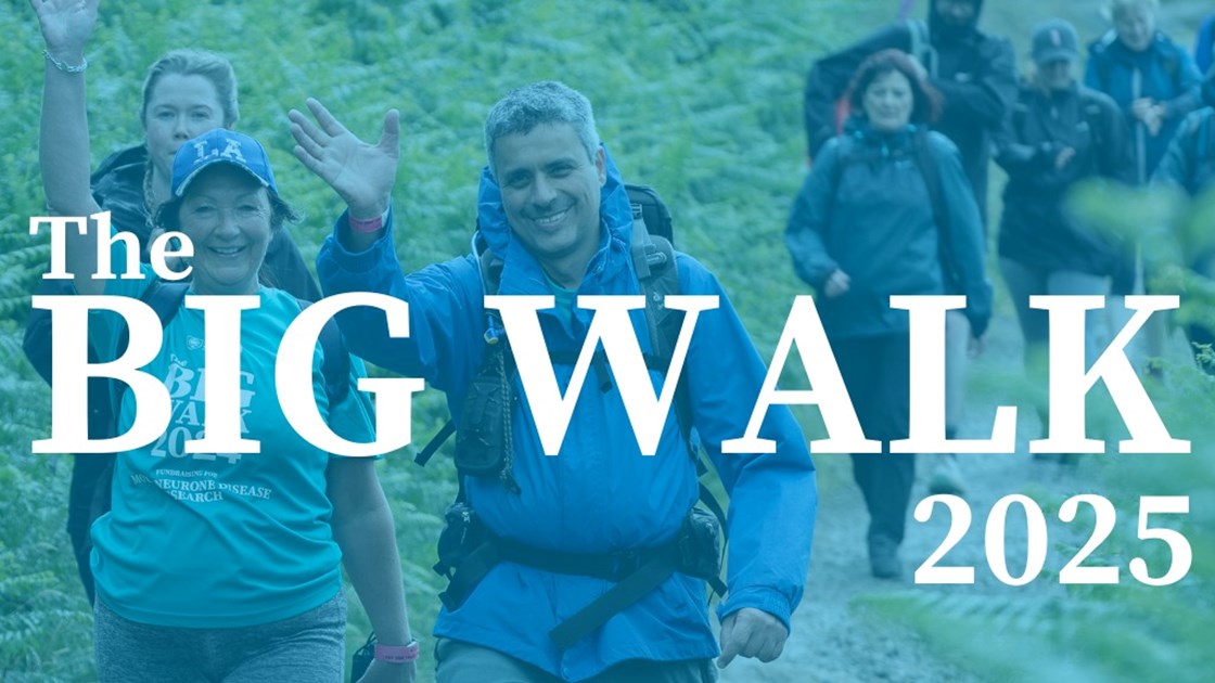 The Big Walk 2025 in support of Neurological Disease Research - JustGiving