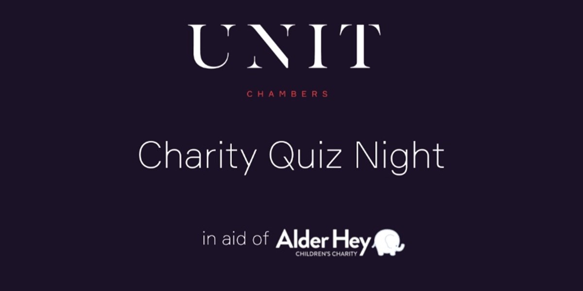 Unit Chambers is fundraising for Alder Hey Children's Charity