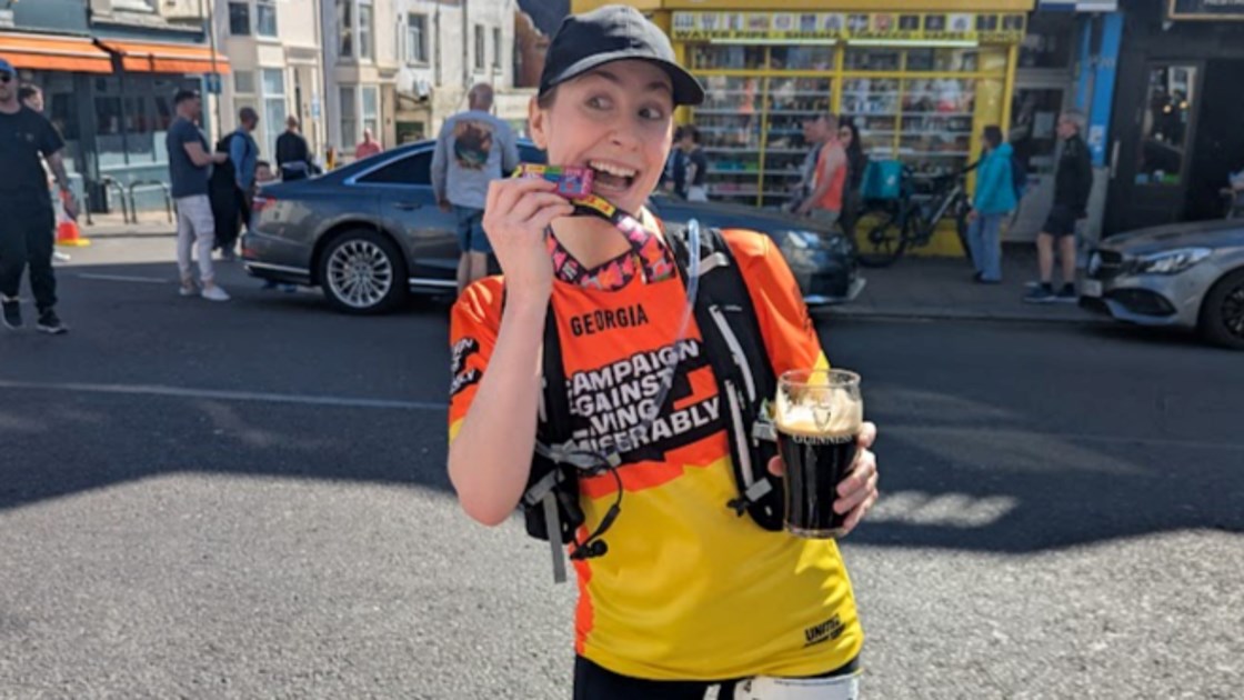 Georgia Price is fundraising for CALM (Campaign Against Living Miserably)