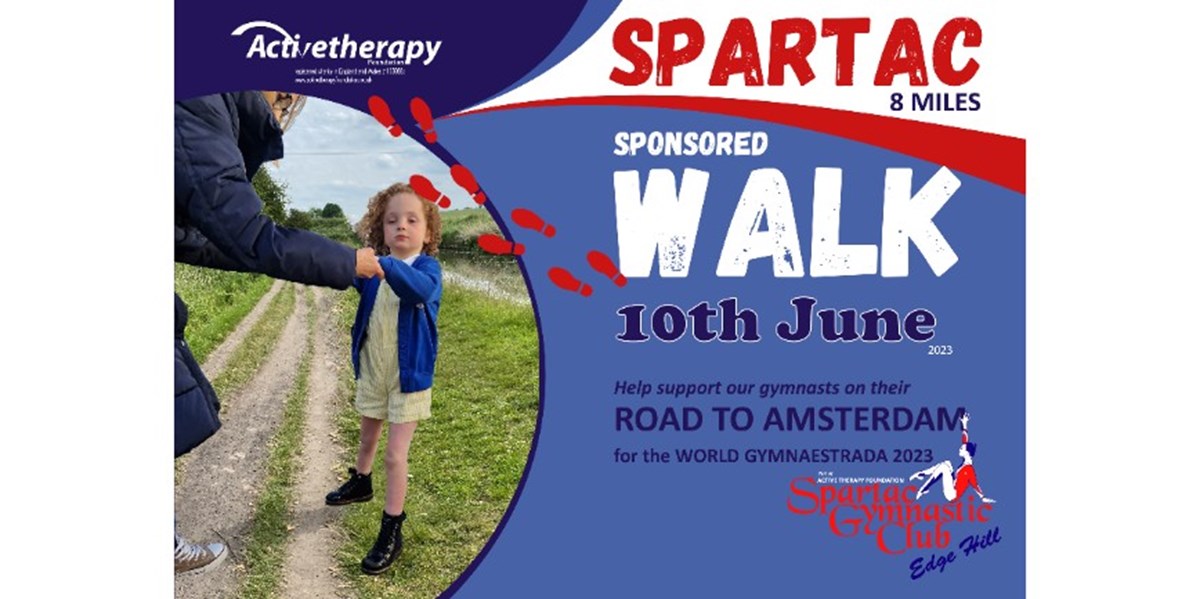 Spartac Gymnastics Club is fundraising for Active Therapy Foundation