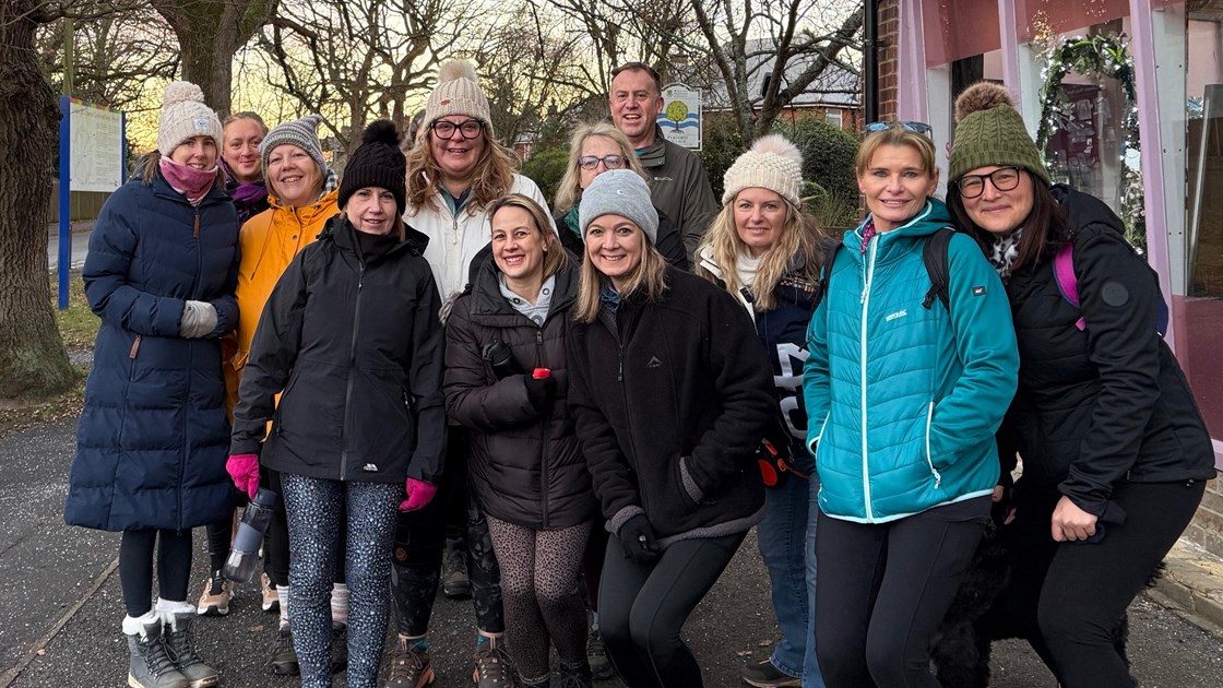 Palliative Pacers is fundraising for Woking Hospice