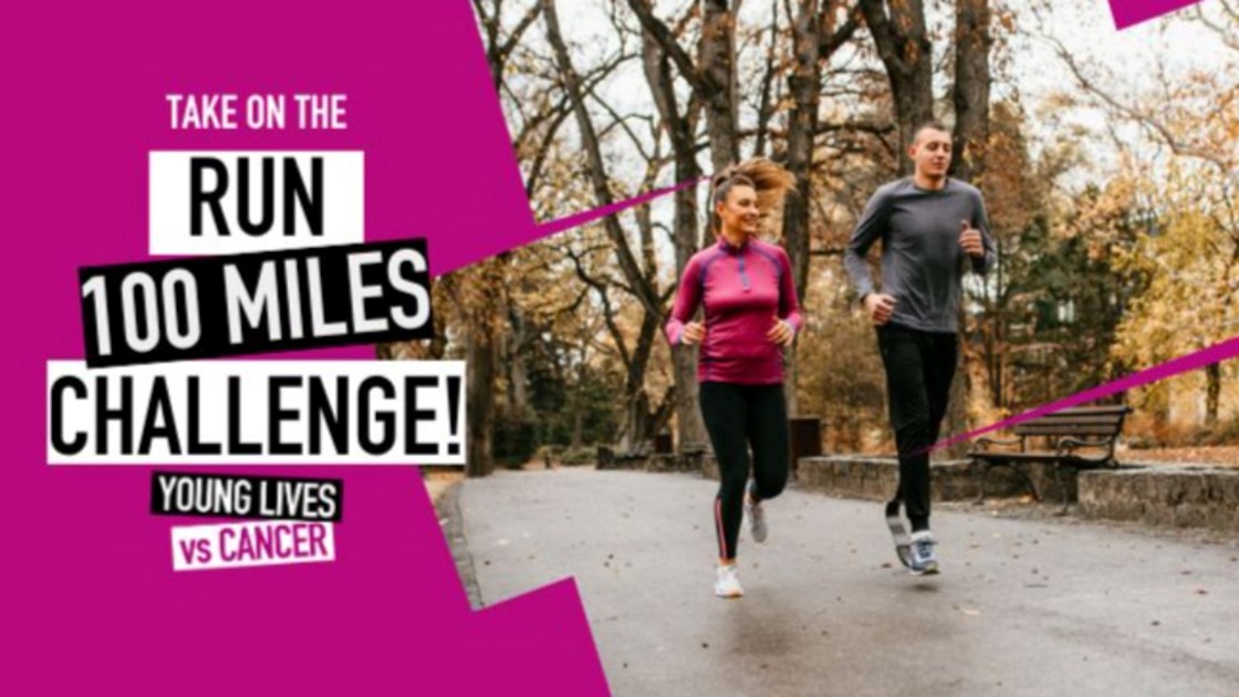 Run 100 Miles Challenge March 2025 for Young Lives vs Cancer - JustGiving