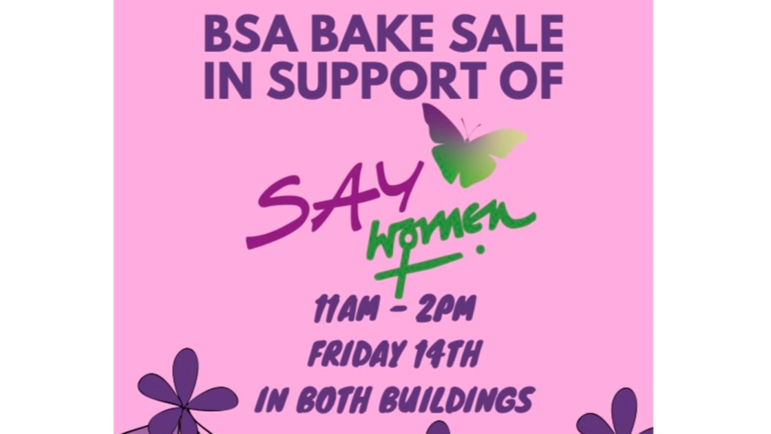 BSA Birmingham is fundraising for SAY Women