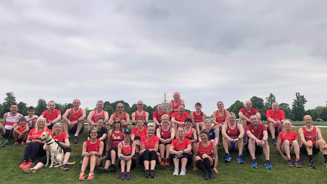 Sandhurst Joggers - London Landmarks Half Marathon 2021 - JustGiving