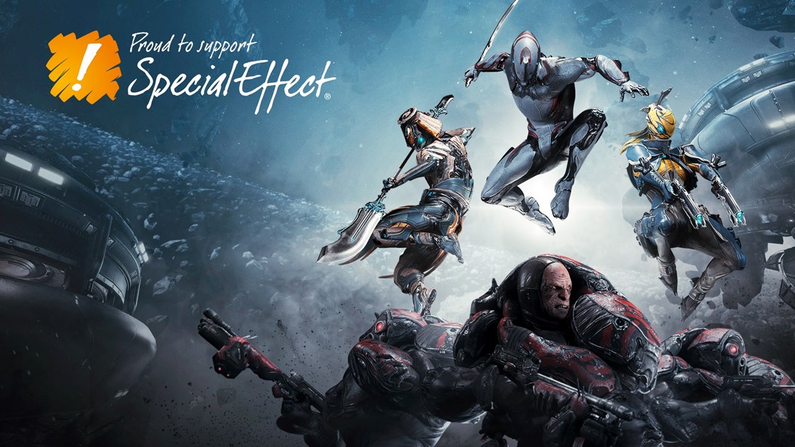 Team Warframe is fundraising for SpecialEffect