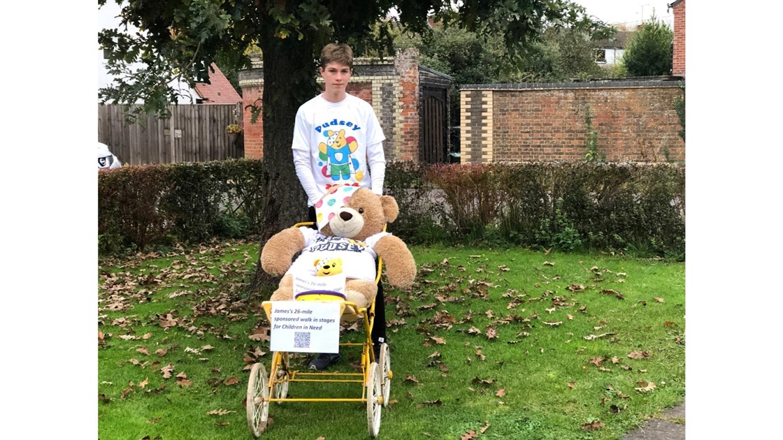 James Rowley is fundraising for BBC Children in Need