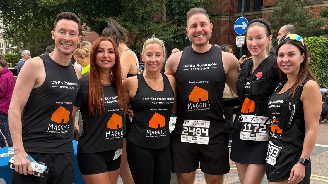 Edward Robinson is fundraising for Maggie's Centres