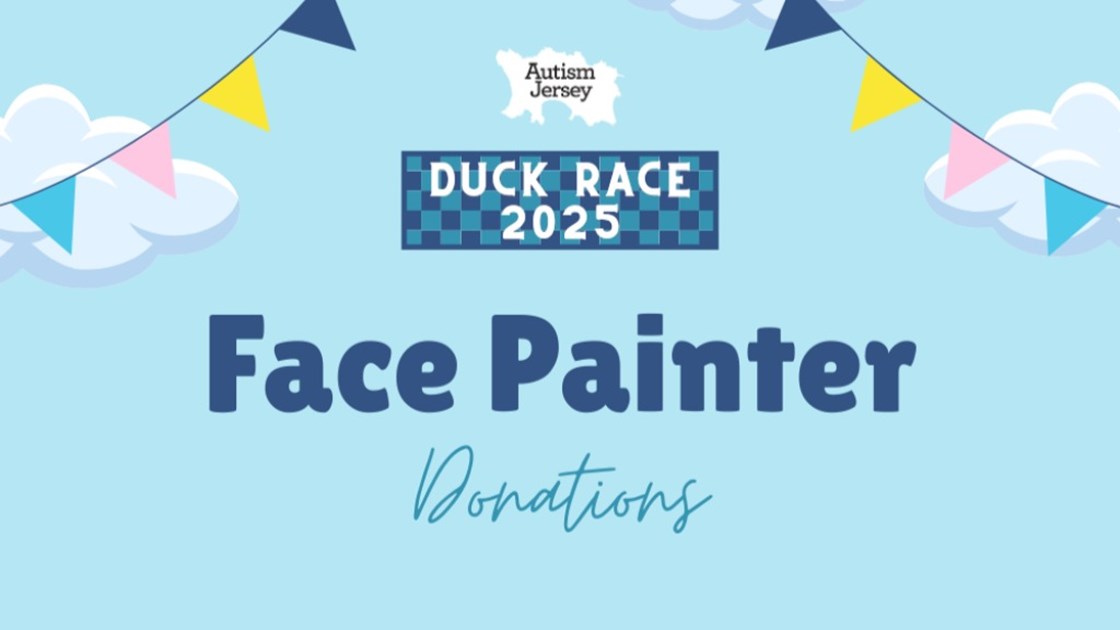Face Painting - Autism Jersey Duck Race 2025 - JustGiving