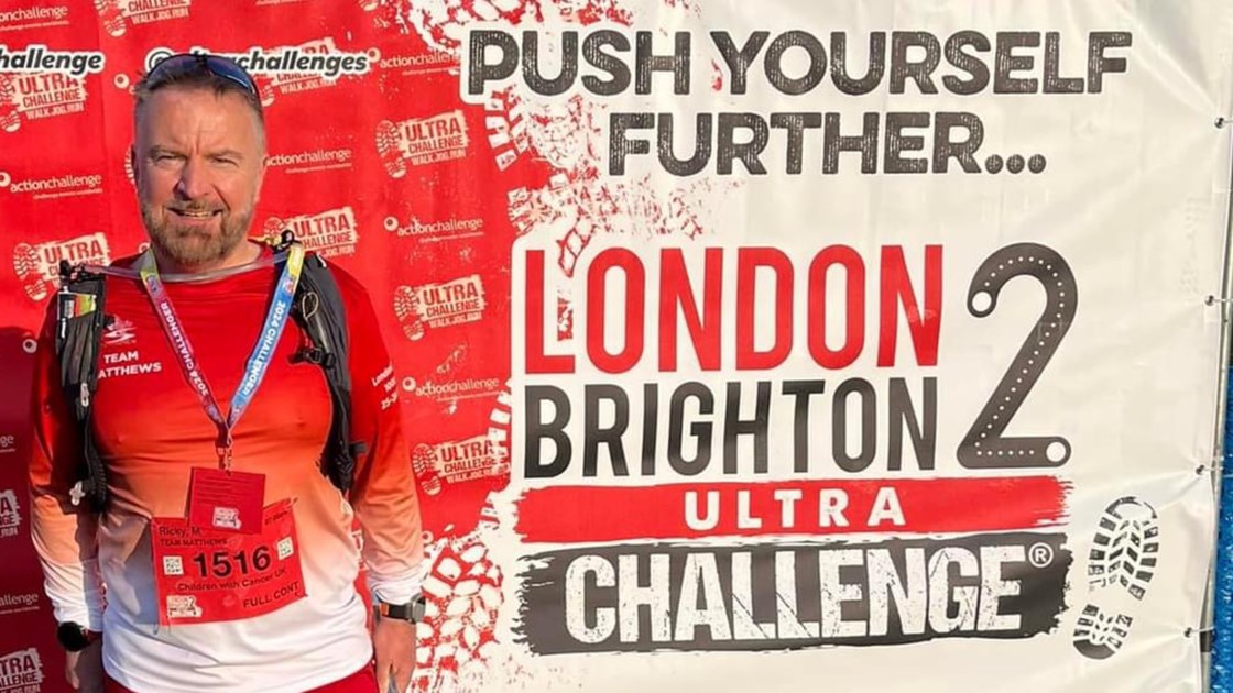 Ricky Matthews is fundraising for Children with Cancer UK
