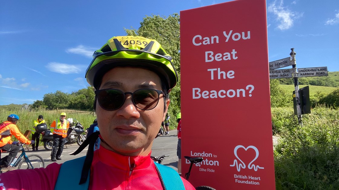 Simon Ling is fundraising for British Heart Foundation
