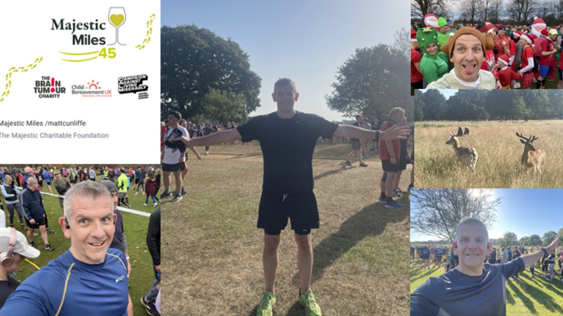 Matt Cunliffe is fundraising for The Majestic Charitable Foundation