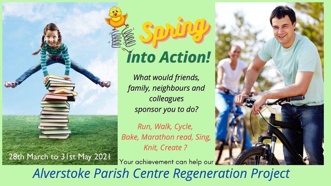 Spring into Action 28 March-31 May - JustGiving