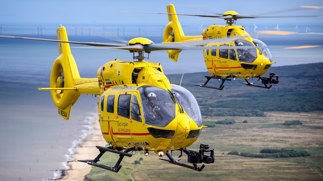 Daniel Ying Cabral is fundraising for East Anglian Air Ambulance