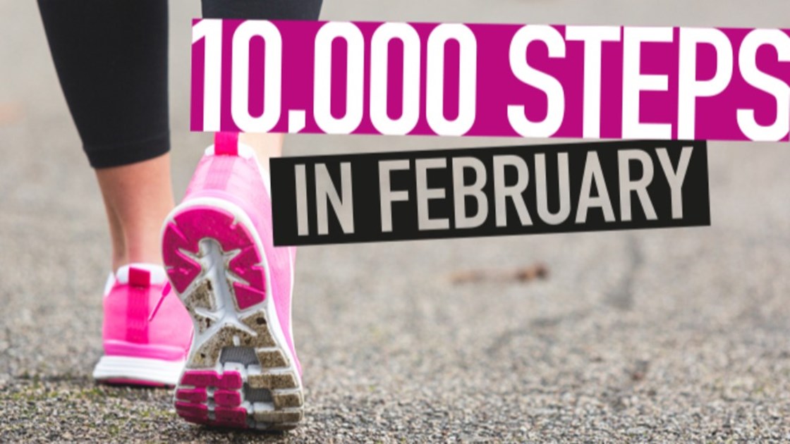 10,000 Steps a day in February - JustGiving